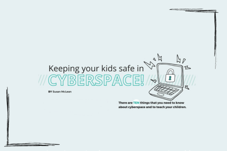 Keeping your kids safe in Cyberspace! - KIDDO Mag