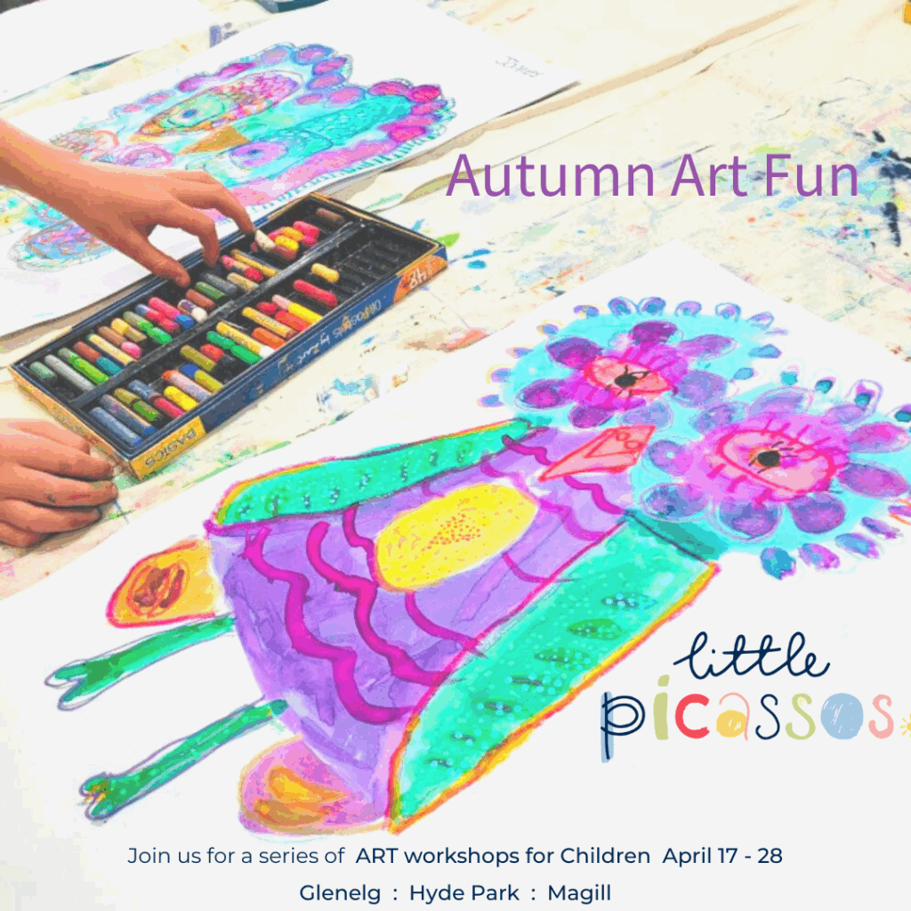 Autumn School Holiday Programs | Little Picassos | KIDDO Mag