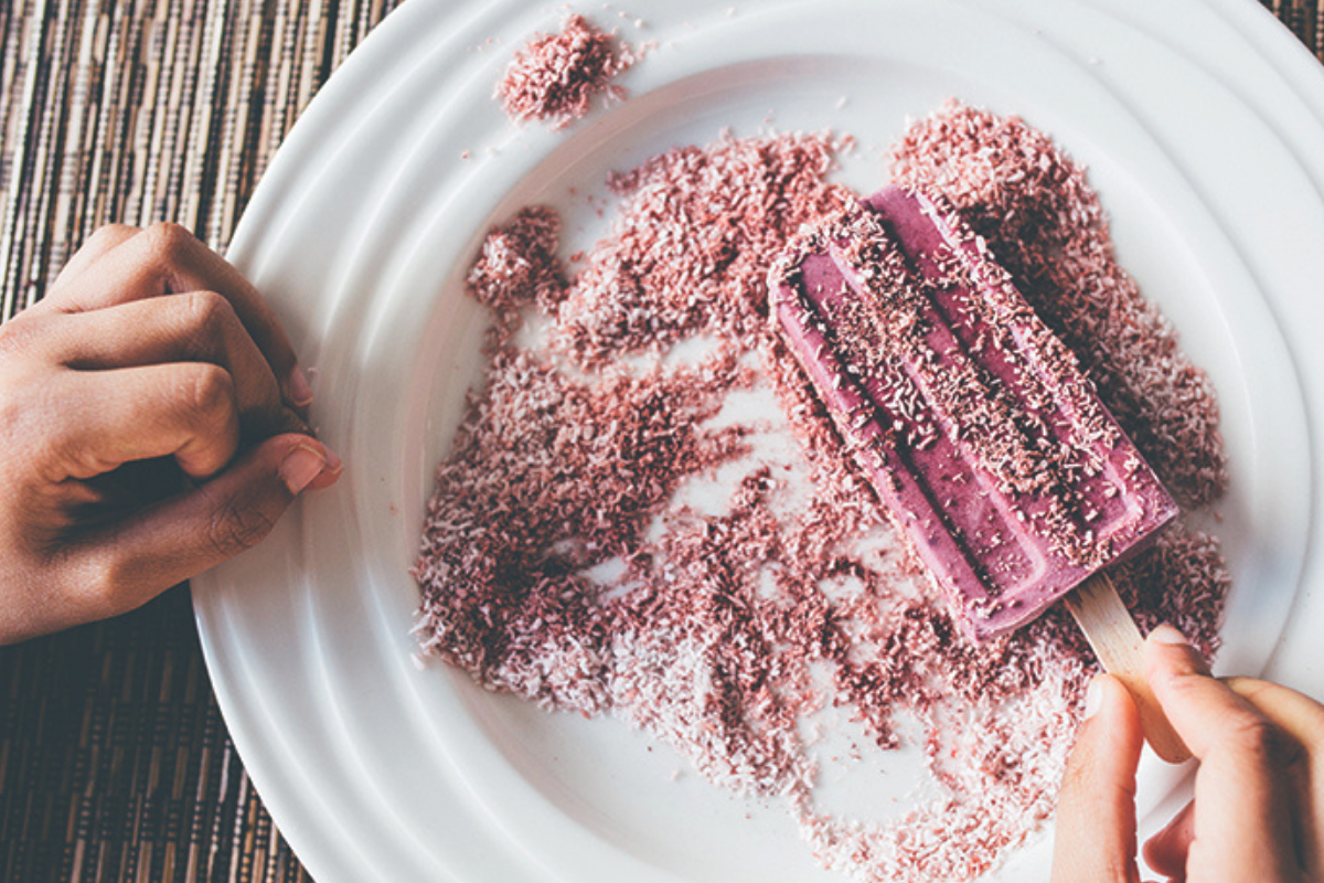 Mixed berry coconut ice-cream blocks - KIDDO Mag