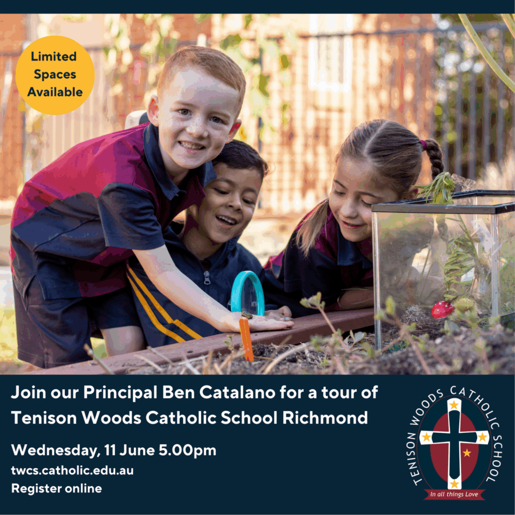 Tenison Woods Catholic School Principal Tour | KIDDO Mag
