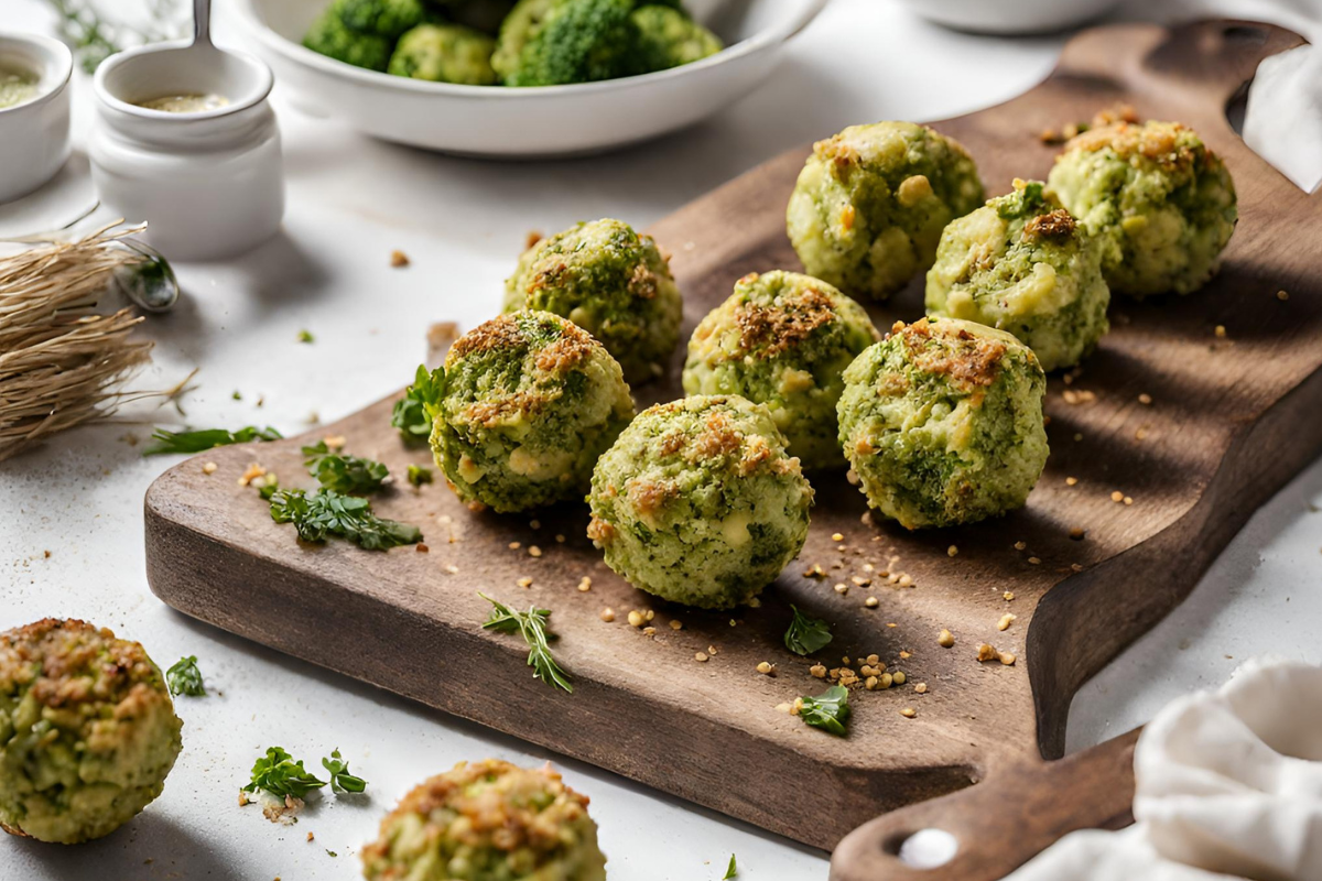 Recipe: Baked Broccoli Bites - KIDDO Mag